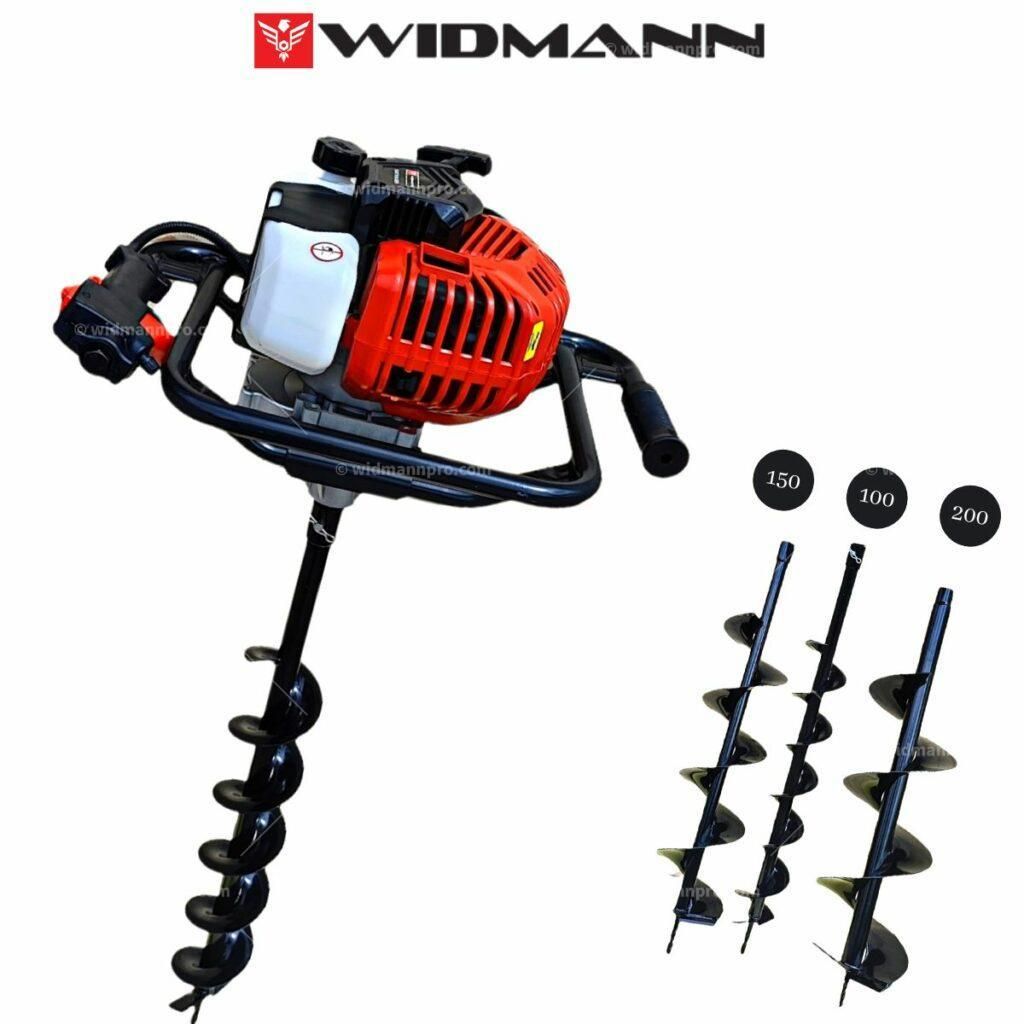 Tarière Thermique Widmann 52cc + lot de 3 mèches - D Stock41